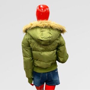 Rocawear | Jackets & Coats | Womens Rocawear Avocado Sleeveless Faux ...